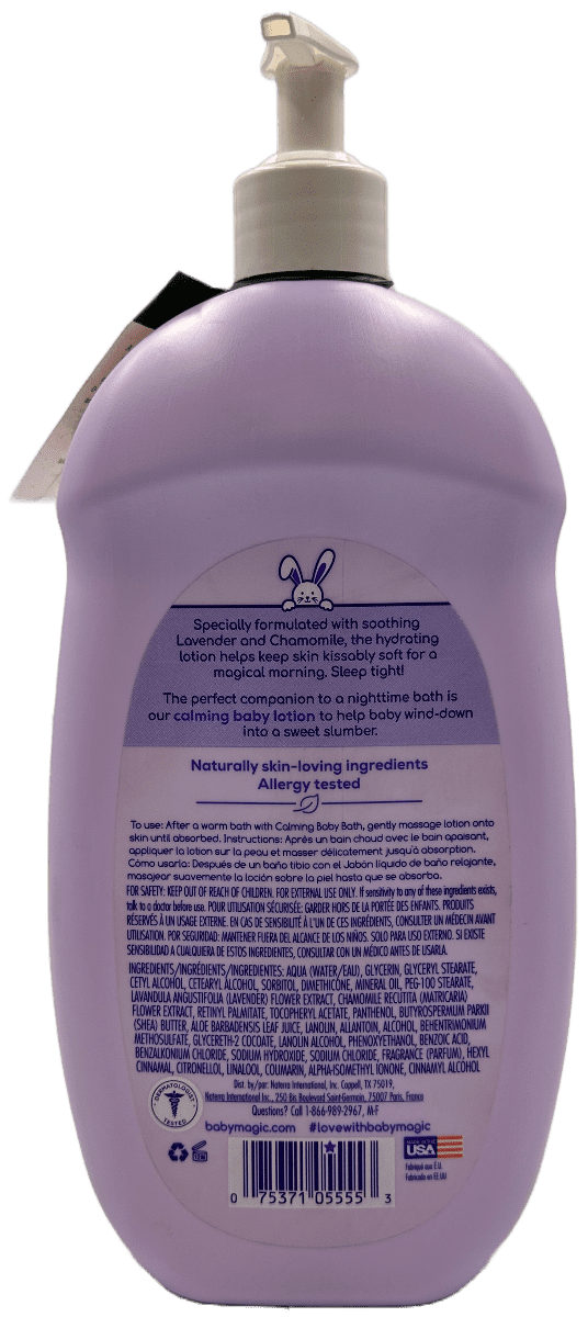 Baby Magic Calming Baby Lotion – Lavender & Chamomile – 30 FL OZ ...