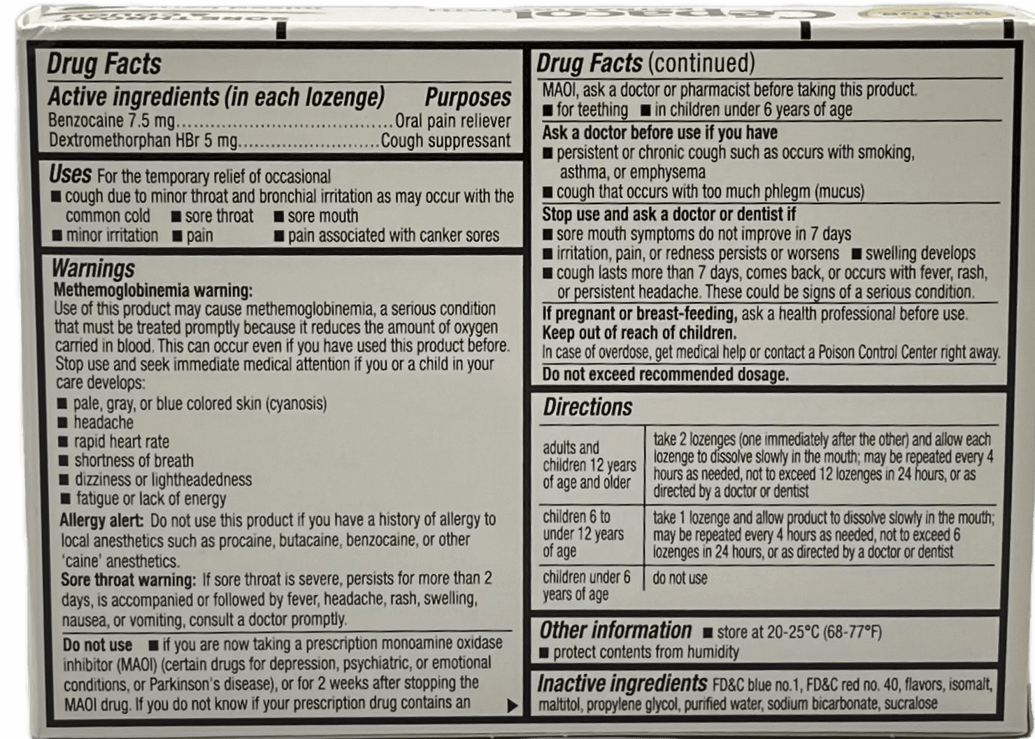 Cepacol Mixed Berry Extra Strength: 16 Lozenges for 48-Hour Relief