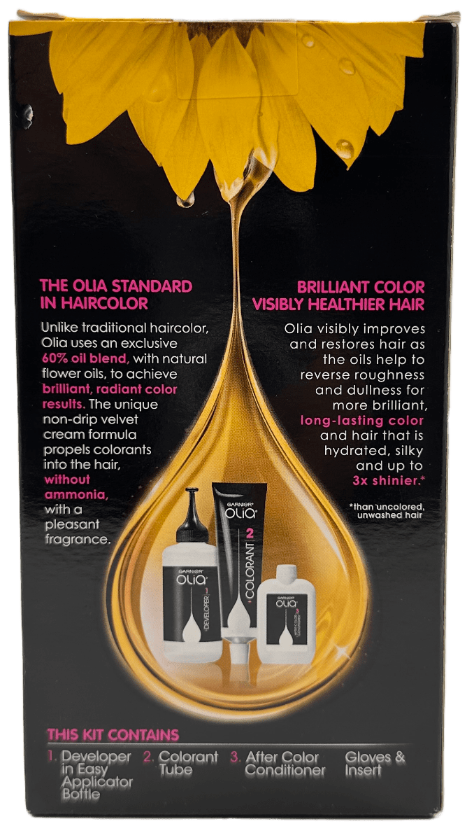 Garnier Olia Permanent Hair Color – Medium Brown 5.0 – 1 Application – Thrift Care Pharmacy