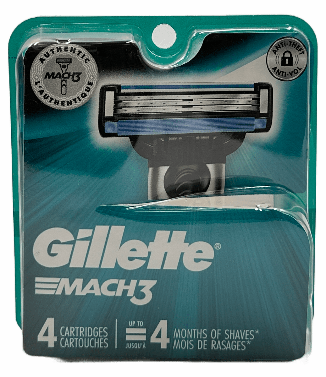 Gillette - Mach 3 - 4 Cartridges