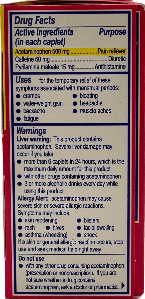 Midol Complete – 40 Caplets – Thrift Care Pharmacy