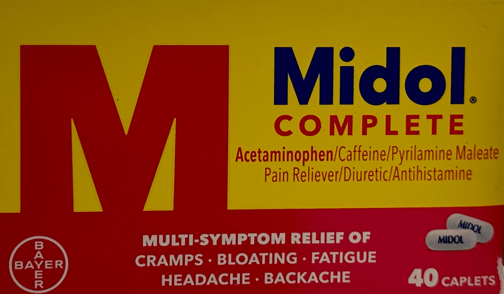 Midol Complete – 40 Caplets – Thrift Care Pharmacy