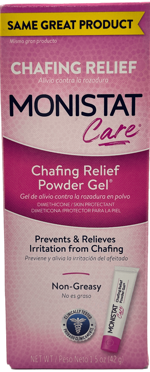 Monistat Care Chafing Relief Powder Gel – 1.5 OZ – Thrift Care Pharmacy