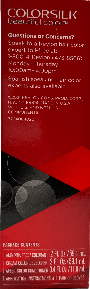 Revlon Colorsilk Beautiful Color – 20 Brown Black – Thrift Care Pharmacy