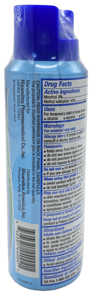 Salonpas Pain Relieving Jet Spray – 4 FL OZ – Thrift Care Pharmacy